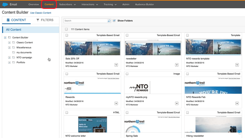 Tips para organizar y administrar contenido en Content Builder | Solvis ...